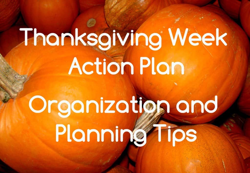 Thanksgiving Week Action Plan - Super NoVA Adventures